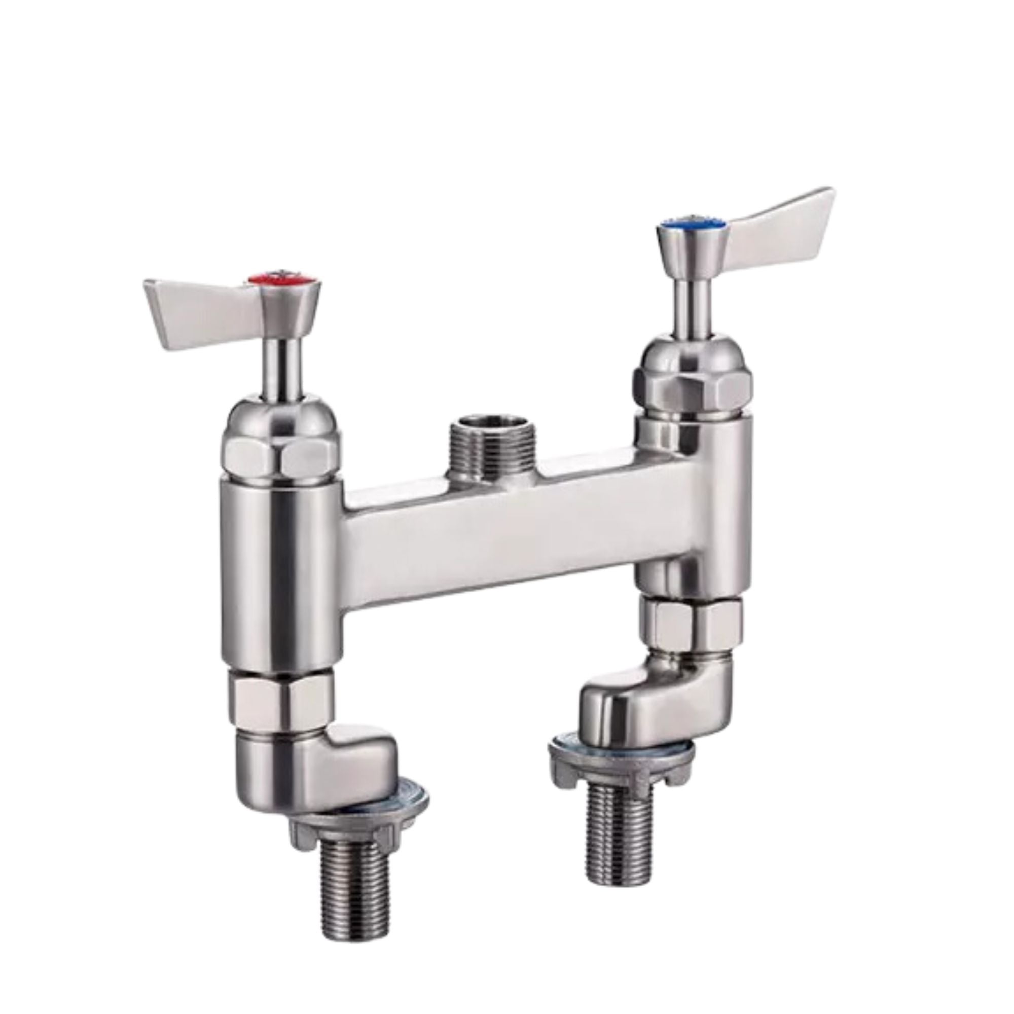 Hommix Udine Bridged Commercial Restaurant Kitchen Pre-Rinse Spray Tap ...
