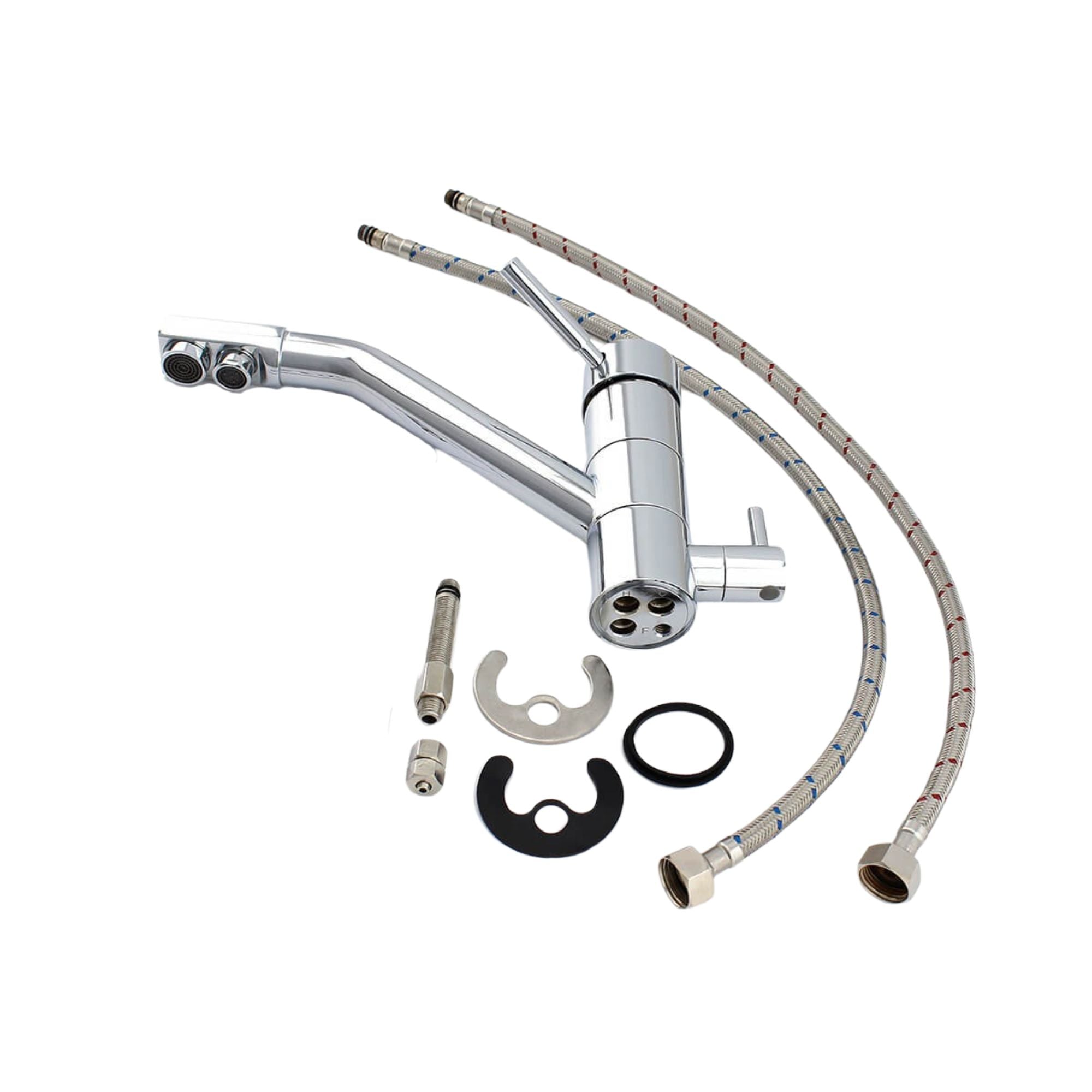 Hommix Venezia Chrome 3-Way Tap (Triflow Filter Tap) – Hommix UK